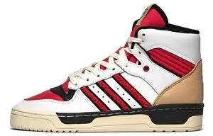 Adidas Rivalry Hi "cloud White Glory Red - Cloud White/glory Red/core Black