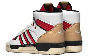 Adidas Rivalry Hi "cloud White Glory Red - Cloud White/glory Red/core Black