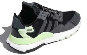 Adidas Nite Jogger 'reptile Pack' Low Top Sneakers - Grey Six/core Black/glow Green