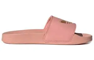 Adidas Adilette Lite Slides - Pink/gold