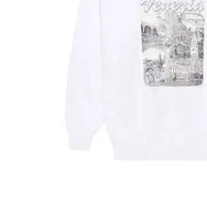 Balenciaga Venezia Print Crew Neck Sweater