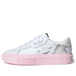 Adidas Sleek Super Clear Pink - White