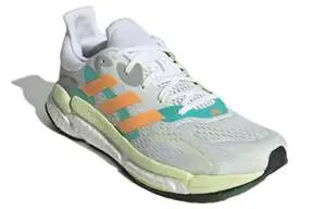 Adidas Solarboost 4 Athletic Sneakers - Cloud White/flash Orange/mint Rush