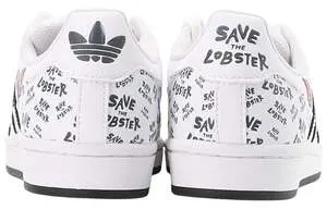 Adidas Philip Colbert X Superstar 'save The Lobster' Sneakers