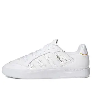 Adidas Tyshawn Low " Gold Metallic" Sneakers - White