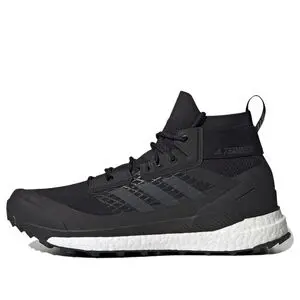 Adidas Free Hiker Primeblue High Top Sneakers - Core Black/carbon/core Black