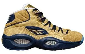 REEBOK Question Mid Ebc 'rucker Park' Sneakers - Goldyellowgold/black/white