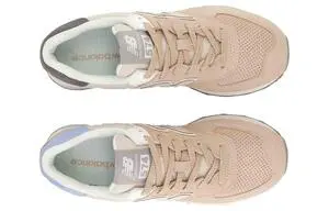 NEW BALANCE 574 "brown" Sneakers - Light Brown/light Blue
