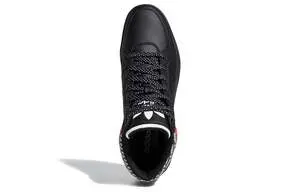 Adidas Hard Court High Top Sneakers With Overbranding