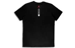 JORDAN Tattoo Sports Printing Round Neck Short Sleeve - Black