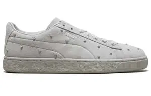 PUMA Suede Studded Lace-up Sneakers