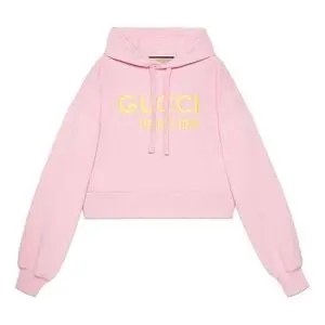 Gucci Embroidered Cotton Hooded Sweatshirt