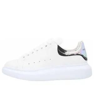 Alexander McQueen Oversized Sneakers - White/black/silver