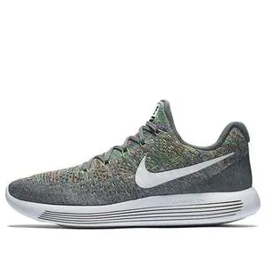 Nike Lunarepic Low Flyknit 2 Sneakers - Cool Grey/white/volt