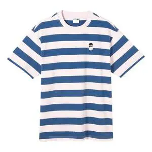 PUMA Downtown Striped T-shirt 'blue White - Blue/white