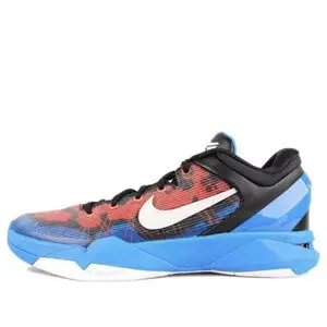Nike Zoom Kobe 7 System Basketball Sneakers - Blue/white/orange