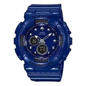 Casio Baby-g Ba-125-2a Water Resistant Watch - Blue
