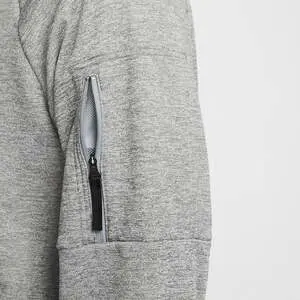 Nike Therma-fit Full-zip Fitness Hoodie - Grey