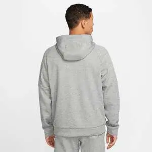 Nike Therma-fit Full-zip Fitness Hoodie - Grey
