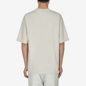 JORDAN X Union Crossover Solid Color Alphabet Pattern Printing Round Neck Short Sleeve Us Edition Gray