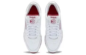 REEBOK Classic Leather Sneakers - White/red