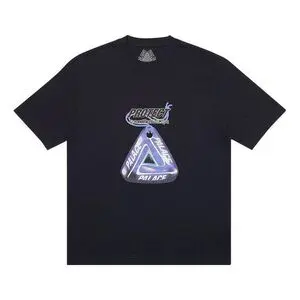 PALACE Mad Maximum Masked Figure Print T-shirt - Black