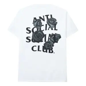 ANTI SOCIAL SOCIAL CLUB Bat Emoji T-shirt 'white - White/grey