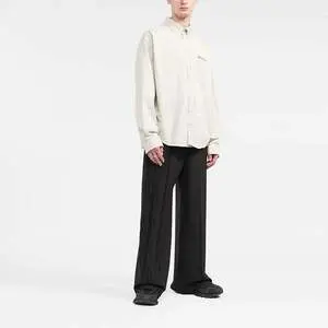 Balenciaga Property Of Back Print Shirt - Ecru