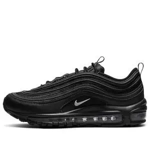 Nike Max 97 Metallic Silver Sneakers - Black