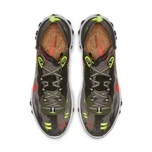 Nike React Element 87 Camouflage Sneakers - Black/red