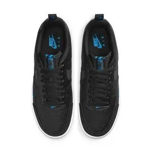 Nike Force 1 Lv8 "reflective Swoosh - Black/blue