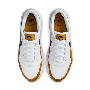 Nike Max Sc Leather Low Top Sneakers - White/yellow