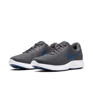 Nike Revolution 4 Athletic Sneakers - Dark Grey/blue