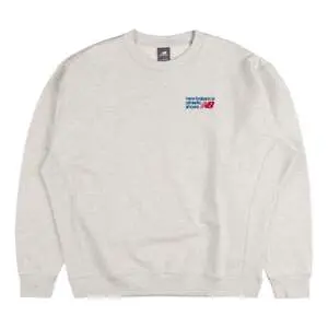 NEW BALANCE Athletics Premium Sweatshirt Asia Sizing - Ash Heather