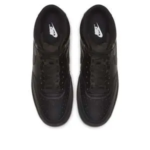 Nike Court Vision Mid High Top Sneakers - Black