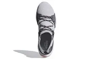 Adidas Quesa Mid-top Sneakers - Grey/true Pink