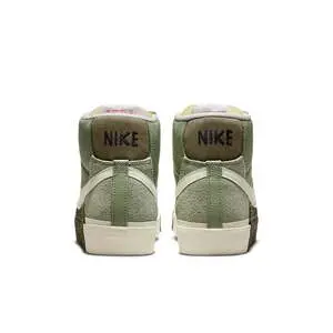 Nike Blazer Mid Pro Club Sneakers - Olive/sail