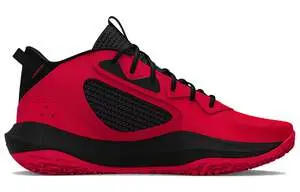 Under Armour Lockdown 6 Athletic Sneakers - Red/black