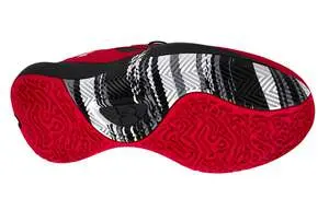Under Armour Lockdown 6 Athletic Sneakers - Red/black