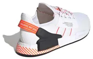 Adidas Nmd_r1 V2 Sneakers - White/orange/black