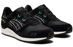 Asics Gel Lyte Iii "neon Accent" Sneakers - Black