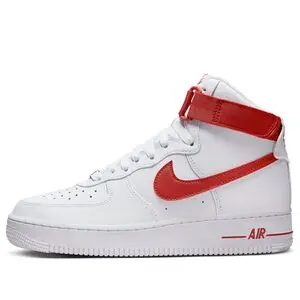 Nike Nike Air Force 1 High Top Sneakers White/cinnabar