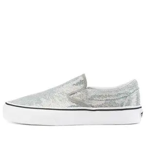 VANS Classic Slip-on Embellished Sneakers - Whitegray