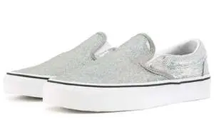 VANS Classic Slip-on Embellished Sneakers - Whitegray