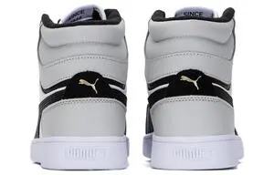 PUMA Shuffle Mid Wtr High Top Sneakers - Whiteblackgray