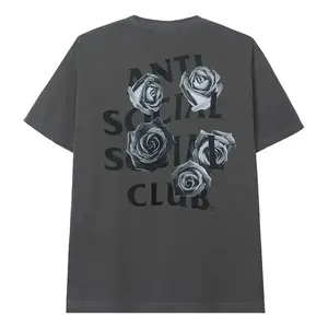 ANTI SOCIAL SOCIAL CLUB Bat Emoji T-shirt 'black - Black/grey
