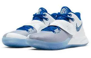 Nike Kyrie Flytrap 3 High Top Sneakers - White/blue