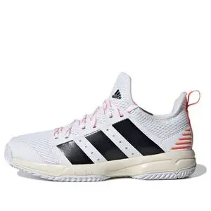 Adidas Stabil Indoor J Training Sneakers - White/black