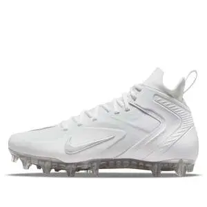 Nike Alpha Huarache 8 Elite Lacrosse Cleats - White