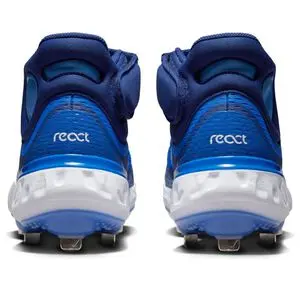 Nike Alpha Huarache Elite 4 Mid Baseball Cleats - Blue
